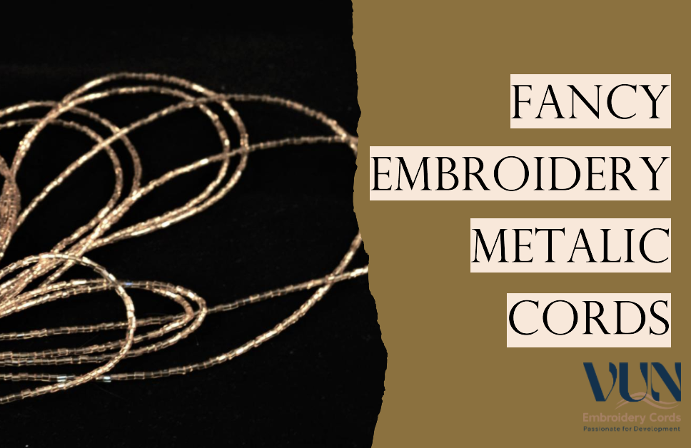 Fancy Metallic Embroidery Cord
